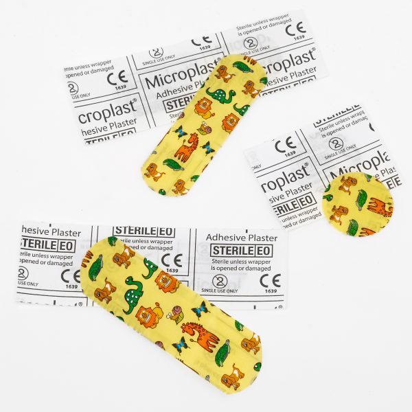 Microplast Assorted Childrens Plasters (Box 100) | SkillBase First Aid