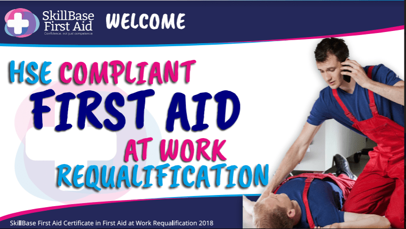 First Aid at Work Requalification Delegate Pack | SkillBase First Aid